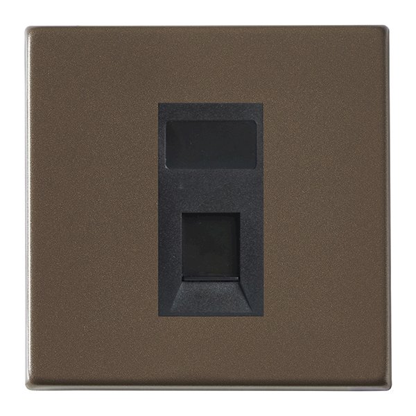 Hamilton Hartland G2 Richmond Bronze 1 Gang Unshielded RJ45 CAT 6 ...