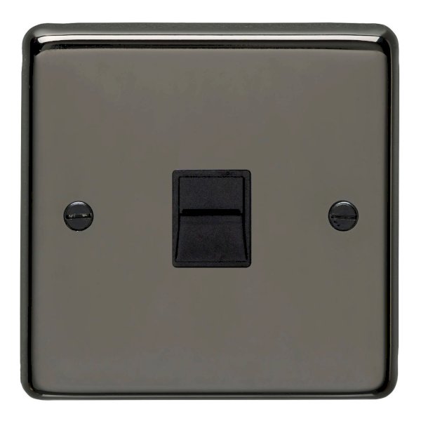 Eurolite Enhance Master Phone Socket, Black Insert (EN1MBNB) | UKES