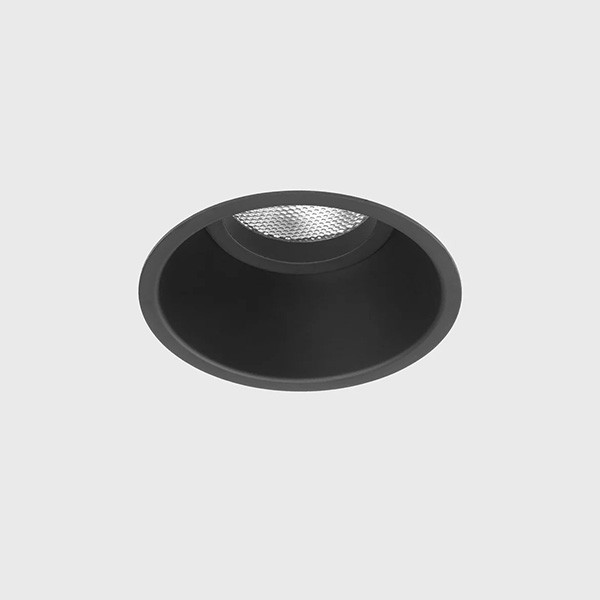 Astro Minima Round GU10 Matt Black Downlight (1249015) | UKES