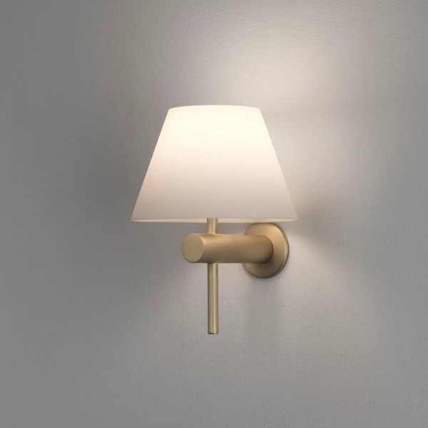 Astro Roma Matt Gold Bathroom Wall Light (1050009) | UKES