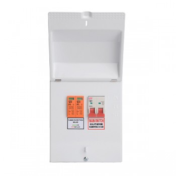 FuseBox Consumer Unit - 100A Main Switch, T2 SPD (F1M2SPD) | UKES