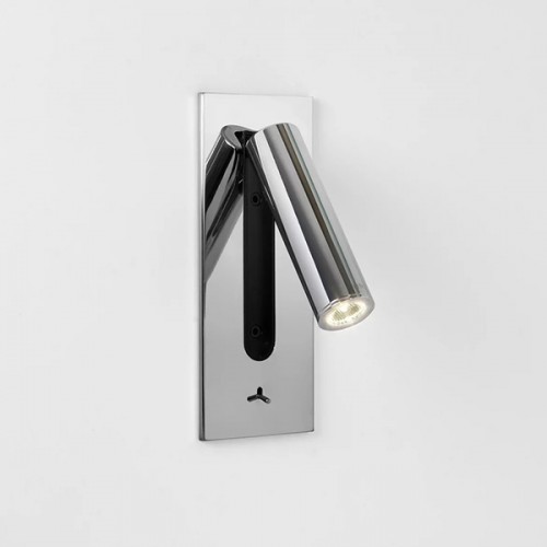 Astro Fuse Switched II Polished Chrome LED Wall Reading Light (1215035 ...