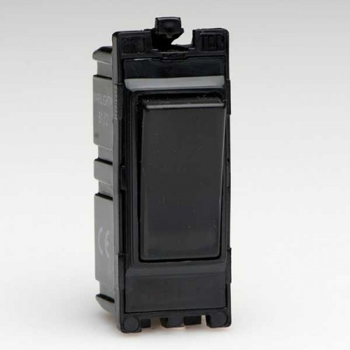 Varilight Powergrid Black Intermediate Switch Module (G103SB) | UKES