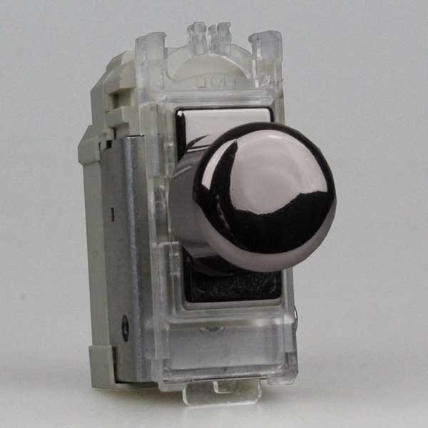 Varilight 0-300W Push-On/Off Rotary LED Dimmer Module (GJP300I) | UKES