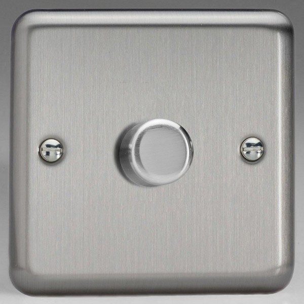 Varilight 1 Gang 2 Way 60-400W Push-On/Off Rotary Dimmer (HS3) | UKES