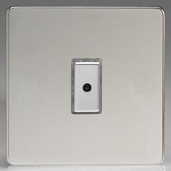 Varilight 1 Gang 0-100W Remote/Tactile Master Dimmer (JDCE101S) | UKES