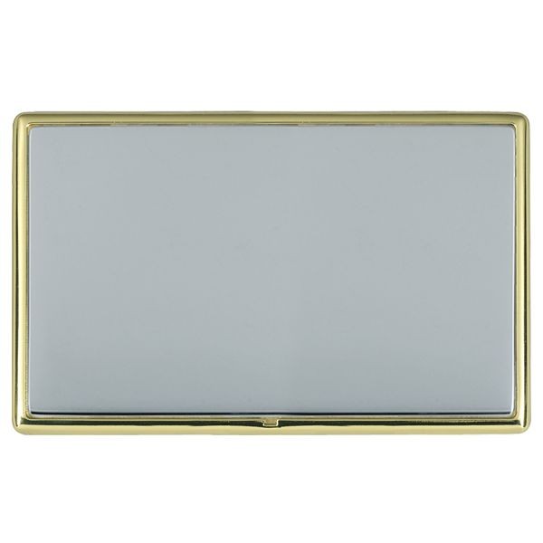 Hamilton Linea-Rondo CFX Polished Brass Frame/Bright Steel Plate Double ...