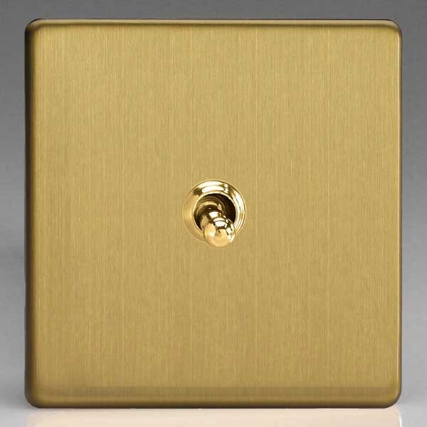 Varilight Screwless 1 Gang 10A 2 Way Toggle Switch (XDBT1S) | UKES