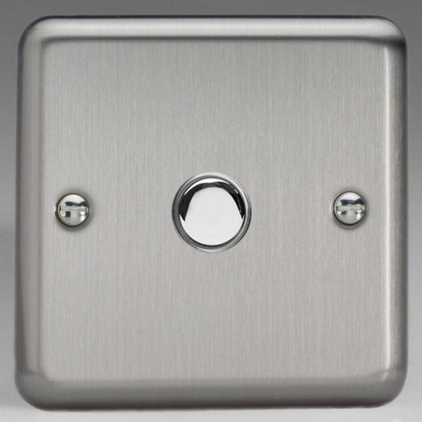 Varilight 1 Gang 6A 2 Way Push-On/Off Impulse Switch (XSP1) | UKES