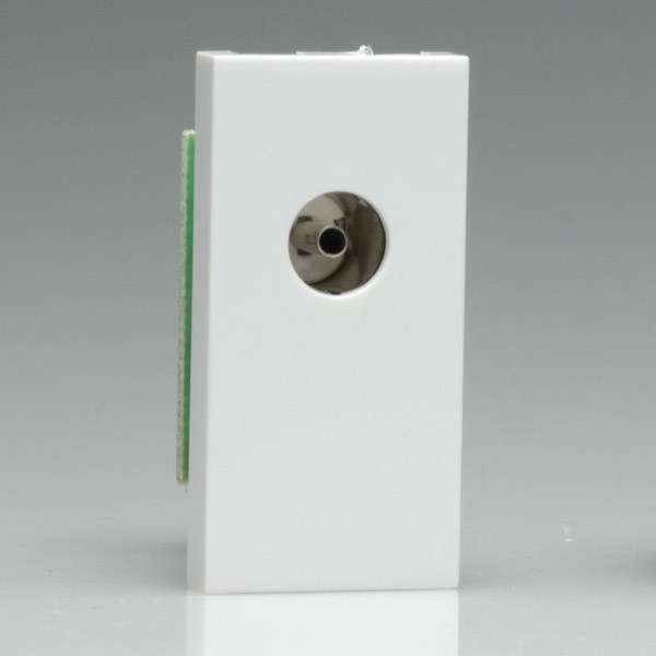 Varilight DataGrid White Female Co-Axial TV PAL Socket Module - 25x50mm ...