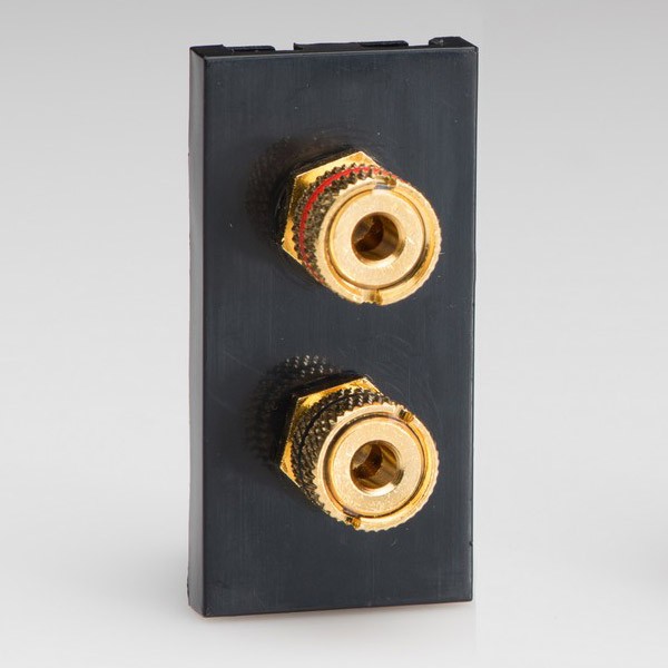 Varilight DataGrid Black Speaker Module with 2 Gold Plated Banana/Cable ...