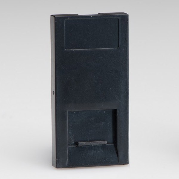 Varilight DataGrid Black Telephone Master Socket Module - 25x50mm | UKES