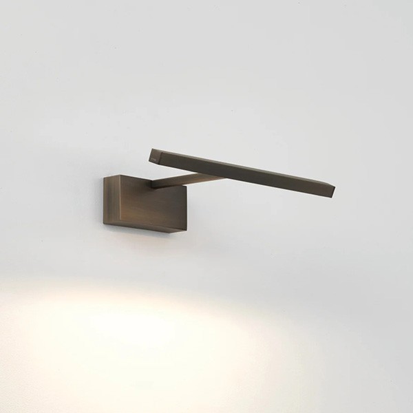 Astro Mondrian 300 Wall Mounted Bronze LED Picture Light | UKES