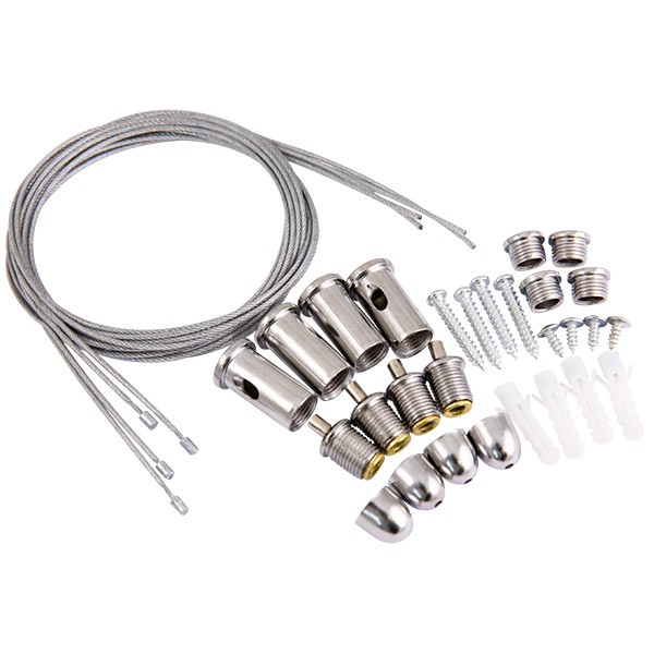 Ovia 600x600mm LED Panel Suspension Kit (OVSUSP731) | UKES