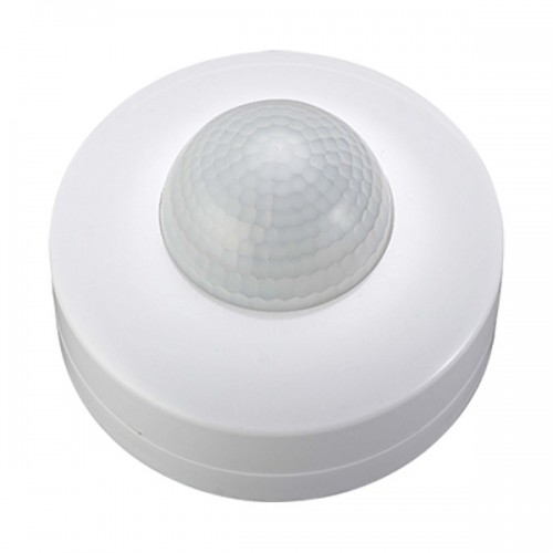 Ovia 360° Surface Mounted IP44 White PIR Sensor (OVPIR006WH) | UKES