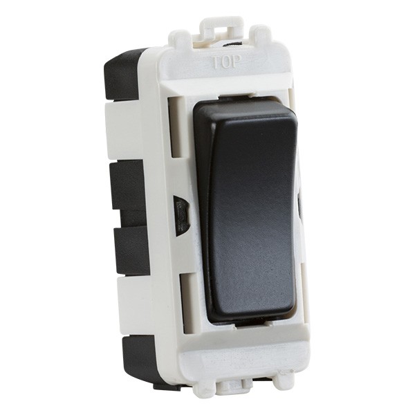 Knightsbridge 20AX 2 Way Centre Off Switch Module (GDM004MB) at UKES