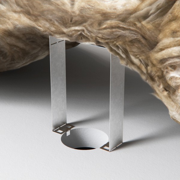 Astro Stainless Steel Downlight Insulation Guard | UKES