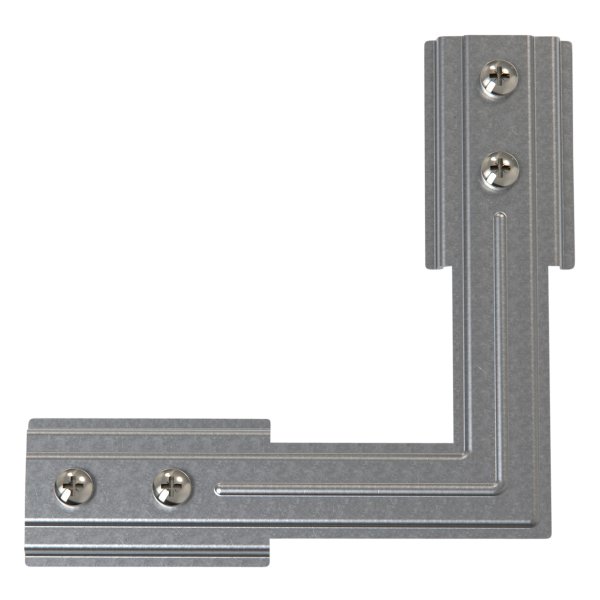 Astro Bright Zinc Plated Track Lighting Corner Support | UKES