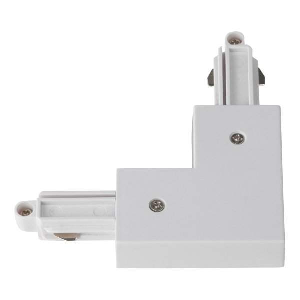 Astro Matt White Track Lighting 90° Left Corner Connector | UKES