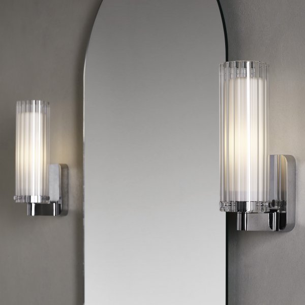 Astro Ottavino Polished Chrome Bathroom Wall Light (1411001) | UKES