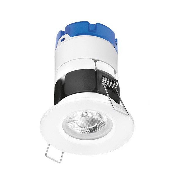 Aurora Lighting mPro IP65 6W 4000K Dimmable Fixed LED Downlight | UKES