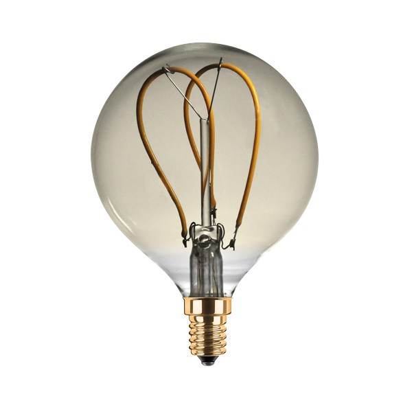Segula Design Line 4W 2000K Dimmable E14 Golden Globe 80 LED Bulb with ...