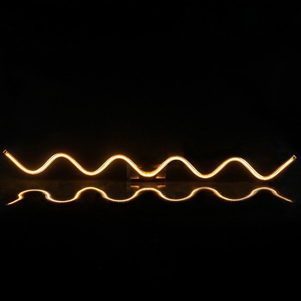 Segula Art Line 8W 2200K Dimmable S14d Wave LED Bulb (50175) | UKES