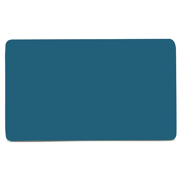 Trendi Ocean Blue 2 Gang Blank Plate | UKES