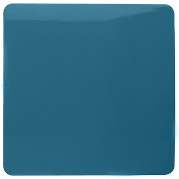 Trendi Ocean Blue 1 Gang Blank Plate | UKES