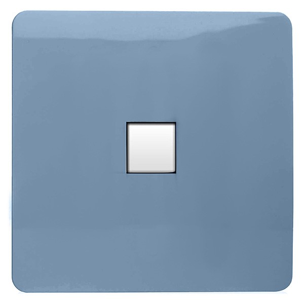 Trendi Sky 1 Gang Telephone Socket | UKES