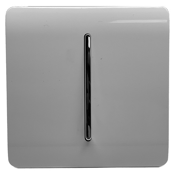 Trendi Light Grey 1 Gang 2 Way Rocker Light Switch | UKES