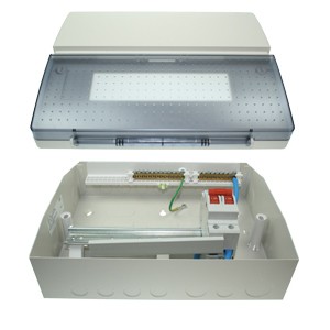 Hager 100amp 8 Way Metal Consumer Unit | UKES