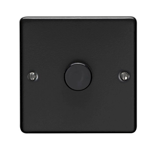 Eurolite Enhance 1 Gang 400W LED Dimmer Switch (EN1DLEDMBB) | UKES