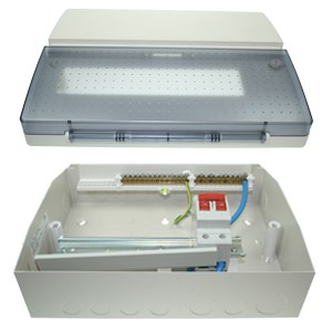 Hager 100amp 10 Way Metal Consumer Unit | UKES