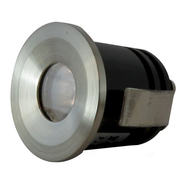 Save Light Ella Brushed Nickel/Matt White 1W 3000K IP65 LED Marker ...