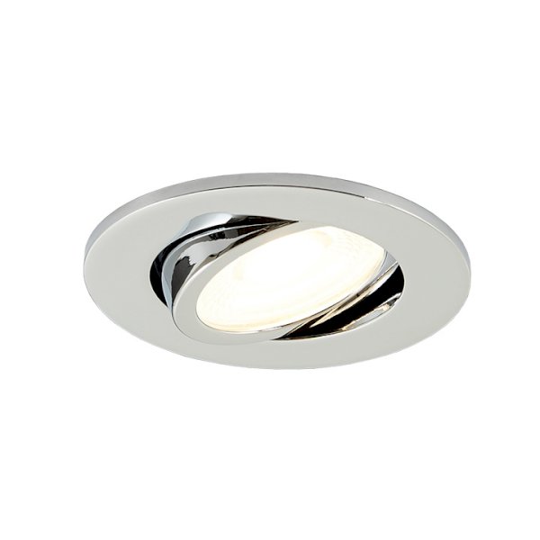 Ansell Lighting Prism Pro Fire Rated 7W Selectable CCT Dimmable Chrome ...