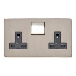 Heritage Brass Studio Satin Nickel Range, UK Electrical Supplies