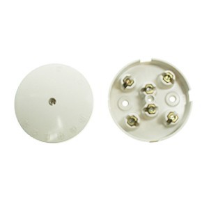 6 Terminal 20 Amp Junction Box, White 30amp Junction Boxes, UK ...