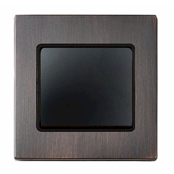 Hamilton Hartland CFX Etrium Bronze 1 Gang 10AX Wide Double Pole Switch ...