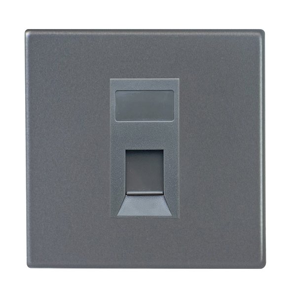 Hamilton Hartland G2 Anthra Gray 1 Gang Unshielded RJ45 CAT 5E Socket ...