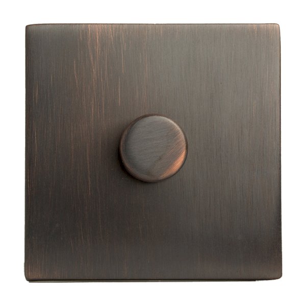 Hamilton Hartland G2 Etrium Bronze 1 Gang 400W 2 Way Push On/Off Rotary ...