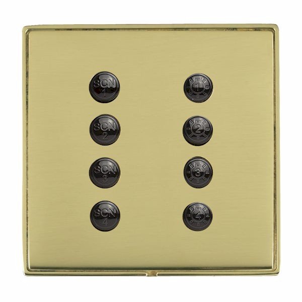Hamilton Linea-Duo CFX Polished Brass Frame/Polished Brass Plate 8 ...