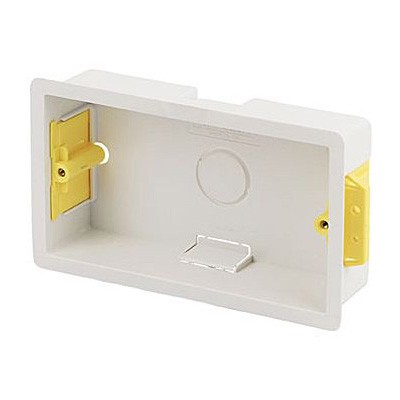 35mm double dry lining electrical back box at UK Electrical Supplies