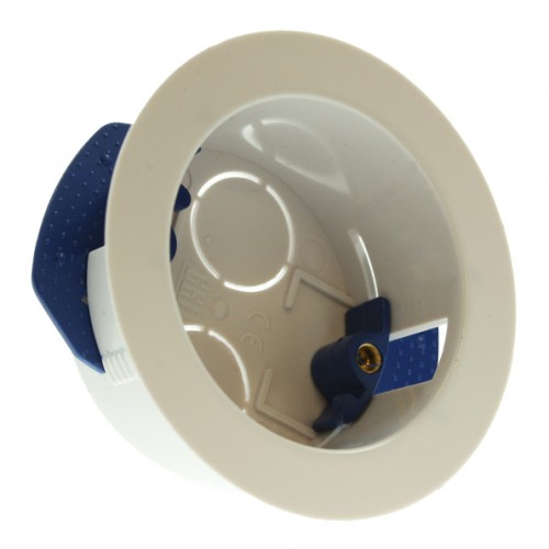 35mm single circular dry lining box at UK Electrical Supplies