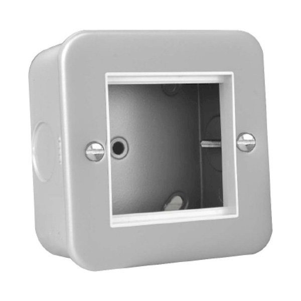 Hamilton Metalclad Grey 2 Module EuroFix 50x50mm Aperture Plate with ...