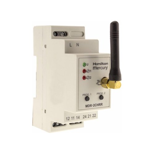 Hamilton Smart Lighting Control Air Grey Din Rail Mountable 2 Channel ...