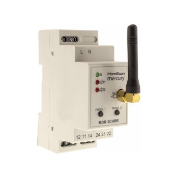 Hamilton Smart Lighting Control Air Grey Din Rail Mountable 2 Channel ...