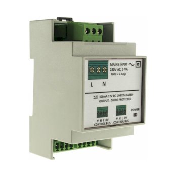Hamilton Smart Lighting Control Grey 12V Din Rail Power Supply Module ...