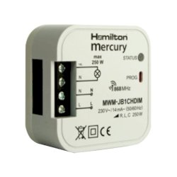 Hamilton Smart Lighting Control Grey Din Rail 1-10V 4 Channel Analogue ...