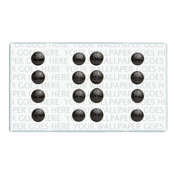 Hamilton Perception CFX Clear 16 Button Control Plate - 4 Scene Recall ...